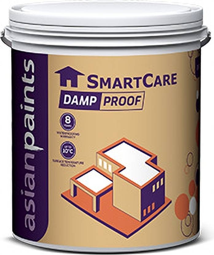 Asian Paints Damp Proof For Terrace Waterproofing white Emulsion Wall ...