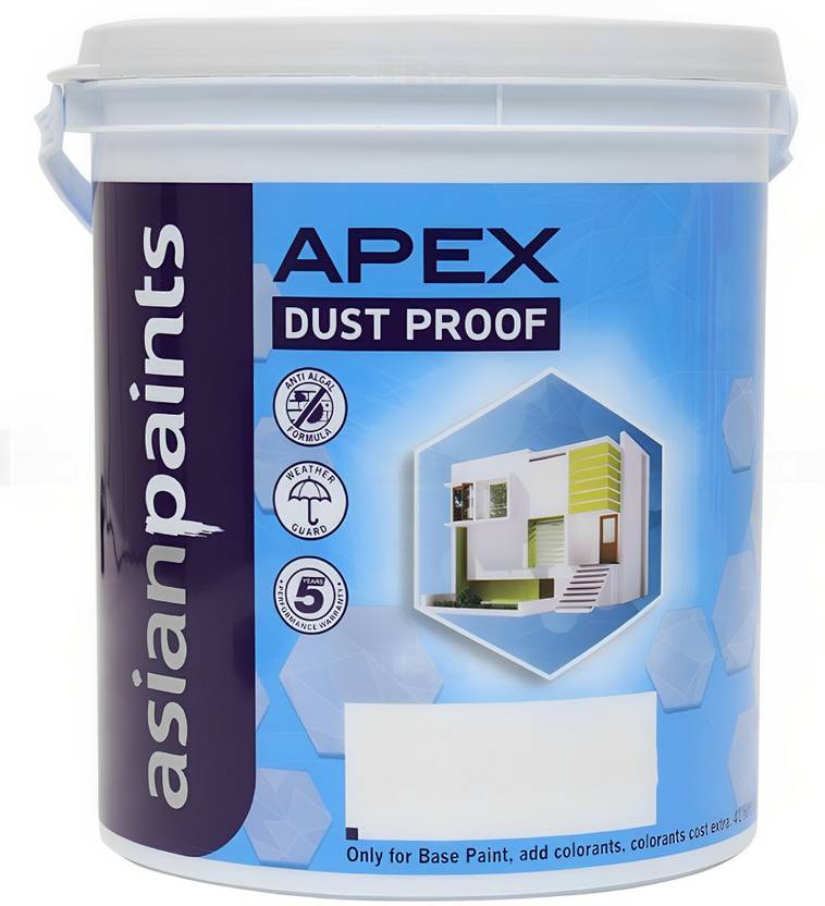 Asian Paints Apex Dust Proof White Emulsion Wall Paint Price in India ...