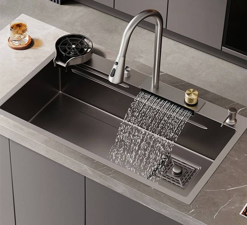 Exotik 30X18 MULTIFUNCTION Multi Function Kitchen Sink Vessel Sink ...