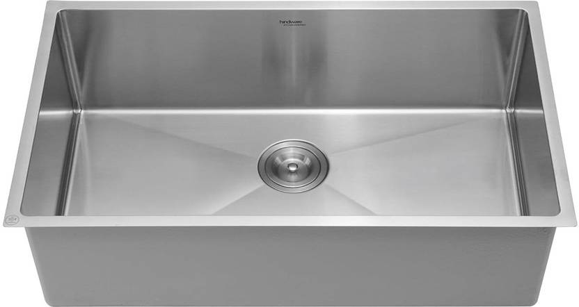 Hindware Kitchen Sink 21"x18"x9"| 304 Grade Stainless Steel ...