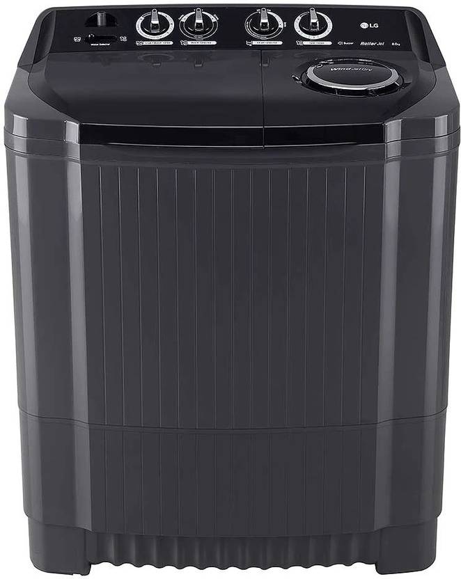 LG 8 kg Semi Automatic Top Load Washing Machine Black Price in India ...