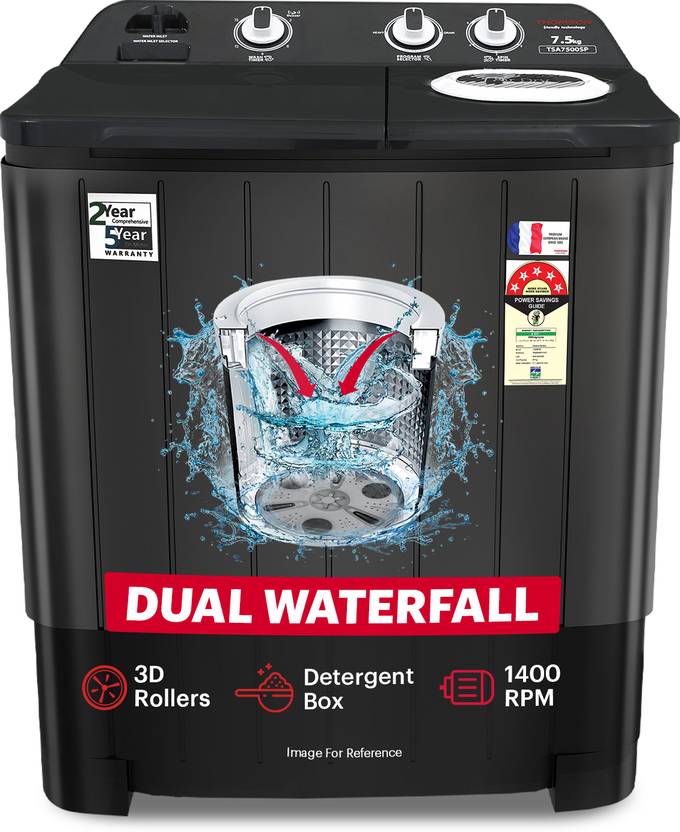 Thomson 7.5 kg 5 Star Aqua Magic Semi Automatic Top Load Washing ...