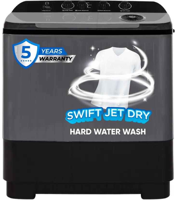 realme TechLife 12 kg 5 Star rating Semi Automatic Top Load Washing ...