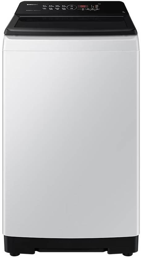 SAMSUNG 7 kg Fully Automatic Top Load Washing Machine Black, Grey Price ...
