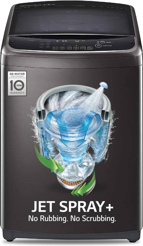 LG 12 kg with Steam and Smart Diagnosis Fully Automatic Top Load ...
