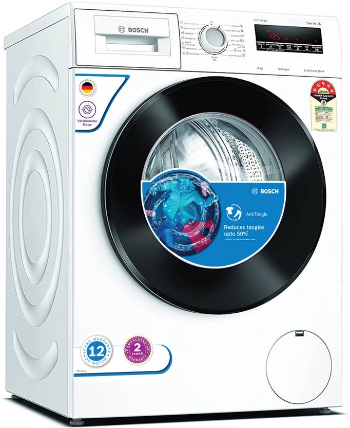 BOSCH 8 kg 5Star INVERTERTOUCHCONTROL,1200RPM Fully Automatic Front ...