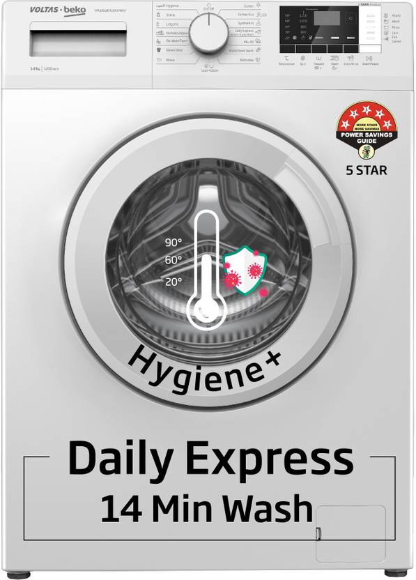 Voltas Beko by A Tata Product 6 kg 5 Star Fully Automatic Front Load ...