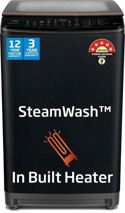 Voltas Beko by A Tata Product 7.5 kg Steam, Hygiene, Jet spray and ...