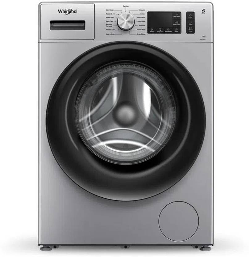 Whirlpool 7 kg with Steam,inverter Fully Automatic Front Load Washing ...