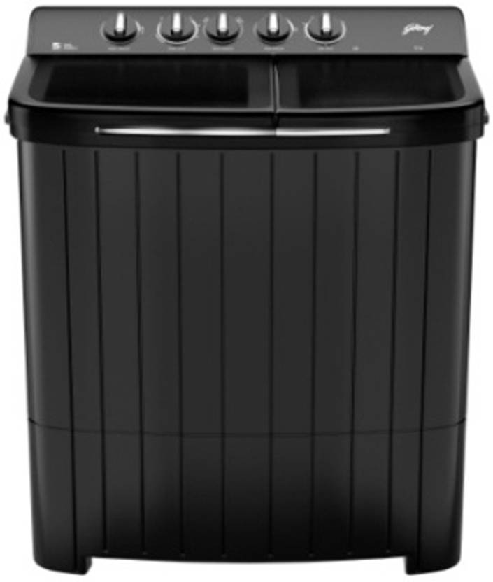 Godrej 10 kg Semi Automatic Top Load Washing Machine Grey Price in ...