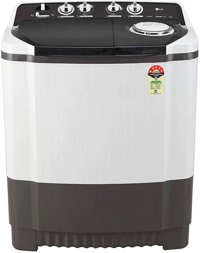 LG 8 kg Semi Automatic Top Load Washing Machine White, Grey Price in ...