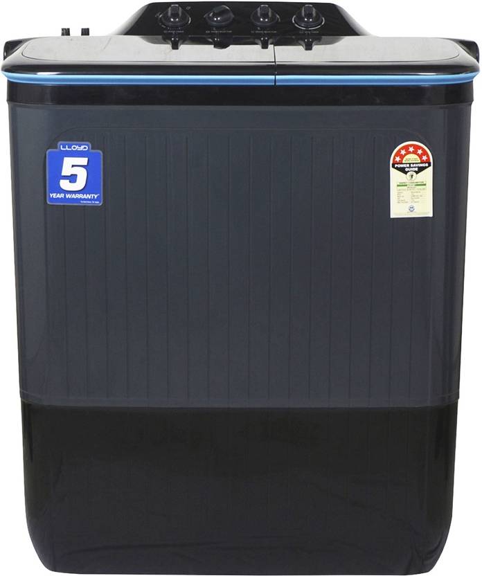 Lloyd by Havells 7.5 kg Semi Automatic Top Load Washing Machine Grey ...