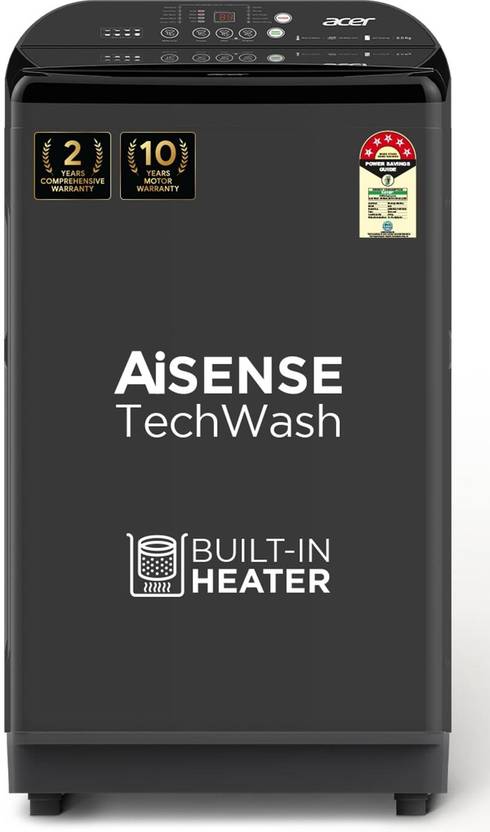Acer 8 kg Halo Wash Series with AiSense, 5 Star Rating, AutoBalance ...