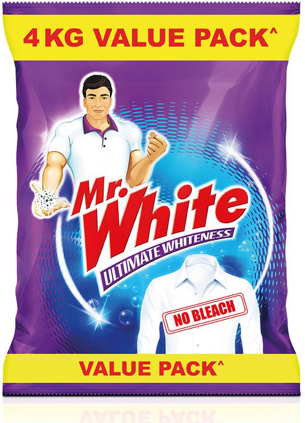 Mr. White Ultimate Whiteness Detergent Powder Price in India - Buy Mr ...