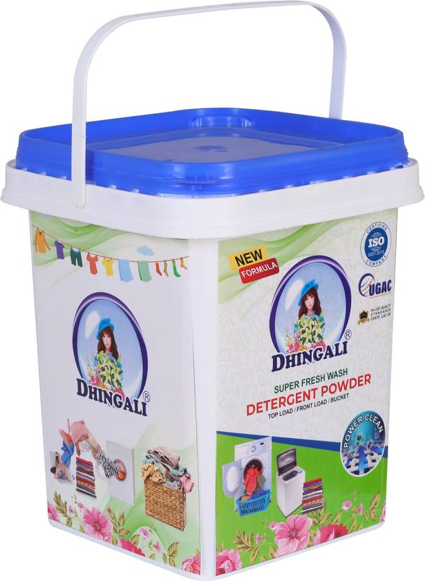 DHINGALI DETERGENT POWDER SUPER FRESH WASH FOR WASHING MACHINE POWDER ...