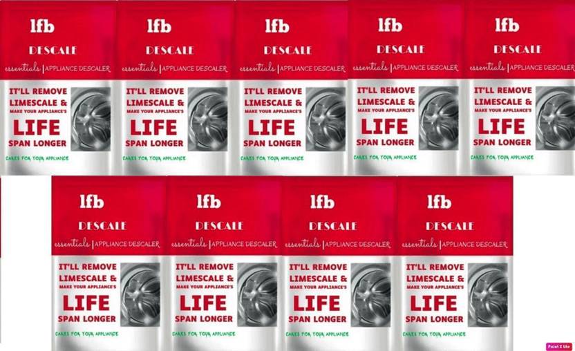 lfb DESCALE Descaler / Washing Machine Cleaning /Drum Cleaner Detergent ...