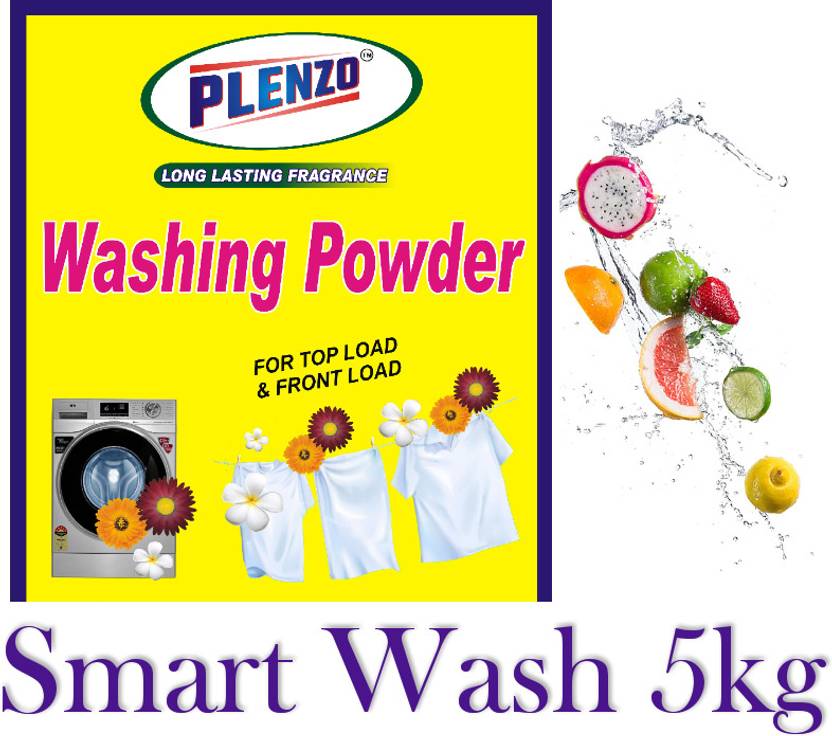 Plenzo Smart Wash A (5kg) Detergent Powder 5 kg Price in India - Buy ...