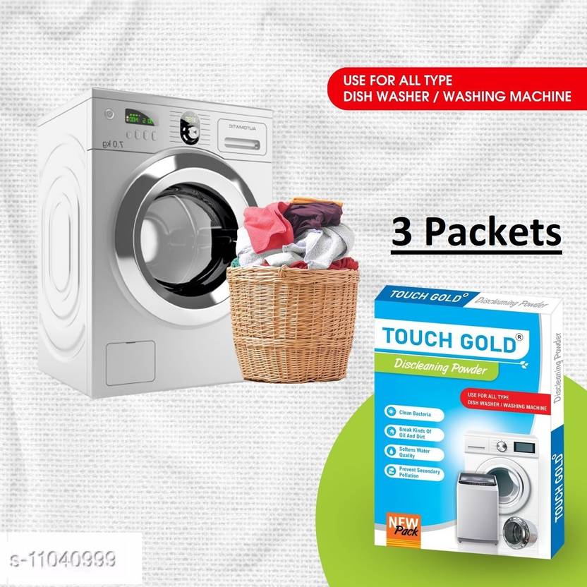 touch gold Strong Washing Machine Drum Clean/Descaling Powder for Top ...