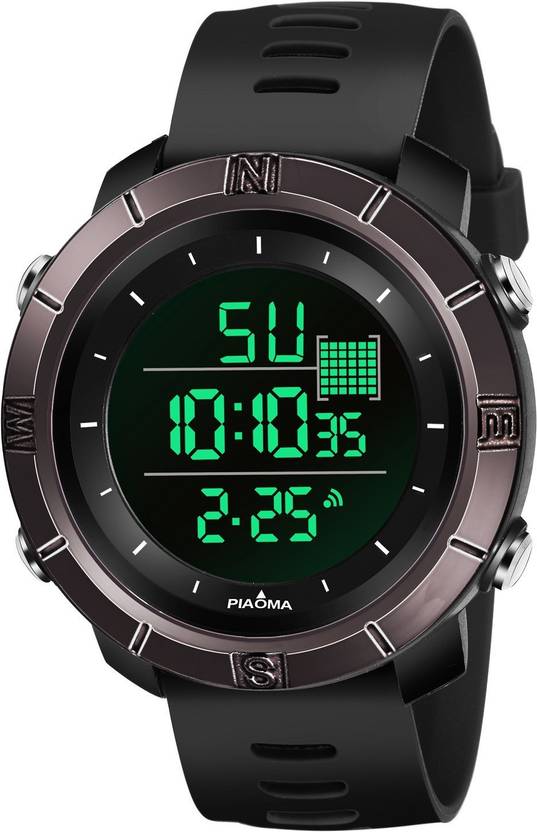 Piaoma Fully Waterproof Dynamic Chronograph Digital Watch - For Men ...
