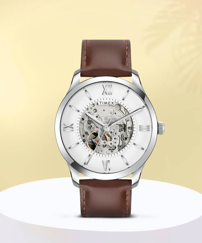TIMEX Automatic White Dial Analog Watch - For Men - Buy TIMEX Automatic ...