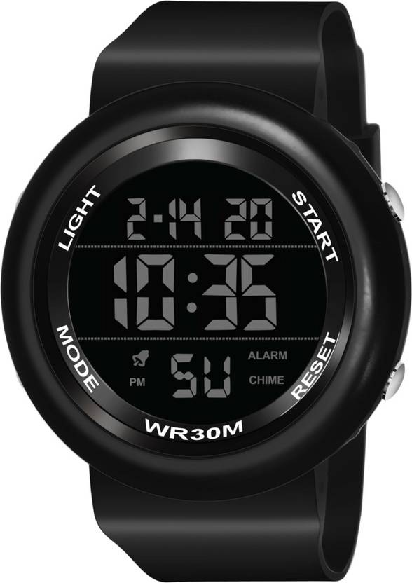 LOWKEY Black Sports watch Digital watch Digital Watch - For Men - Buy ...
