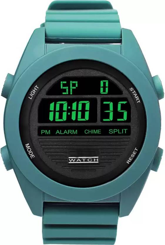 S-Sport Piaoma 9060 Light Green Series 6 Digital Watch - For Men ...