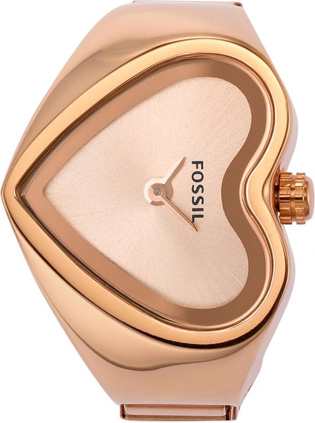 FOSSIL Watch Ring Watch Ring Analog Watch - For Women - Buy FOSSIL ...