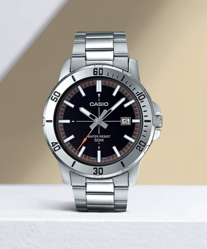 CASIO MTP-VD01D-1E2VUDF Enticer Men's ( MTP-VD01D-1E2VUDF ) Analog ...