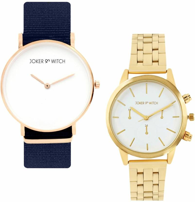 Joker & Witch Moira & Johnny Couple Watches Analog Watch - For Couple ...