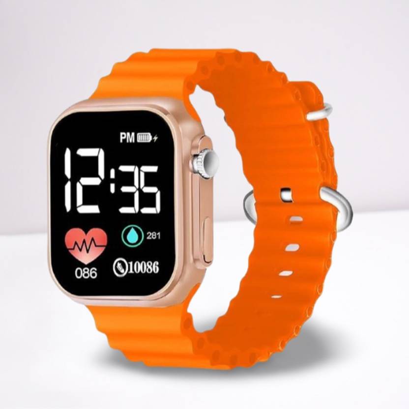 Flozio Ultra Electronic Orange Digital Watch - For Boys & Girls - Buy ...