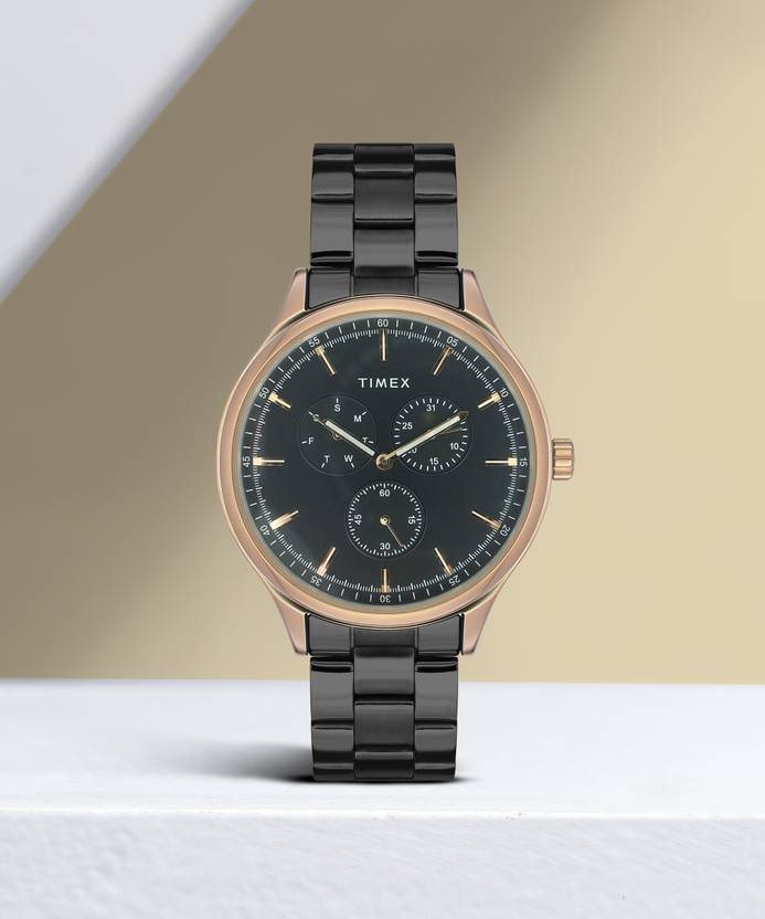 TIMEX Black Dial - TWEG184SMU03 Analog Watch - For Men - Buy TIMEX ...