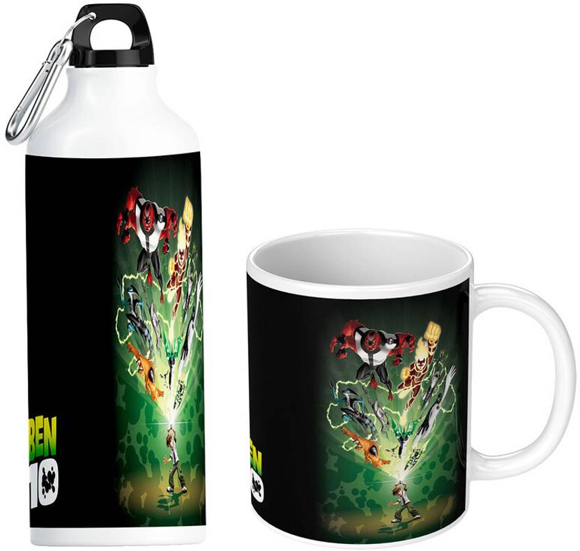 Printwala Compatible Print Ben10|Ben10 Sipper|avenger Aluminium 600ml ...