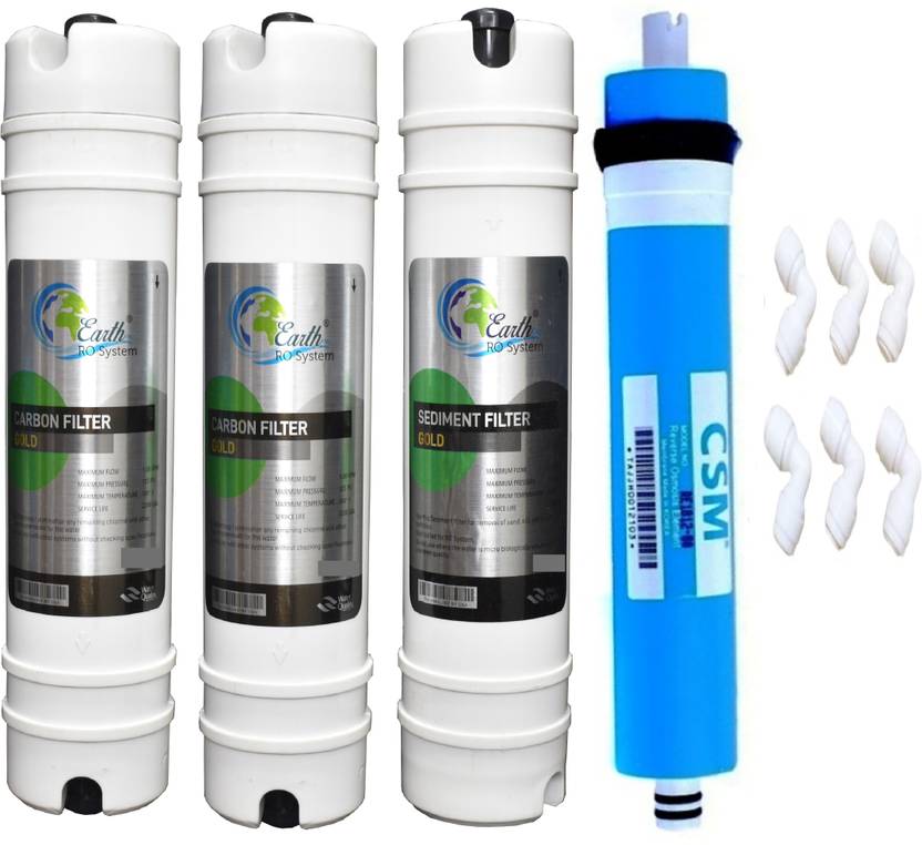 Earth ro system Gold Carbon & Sediment + CSM Membrane Filter Suitable ...