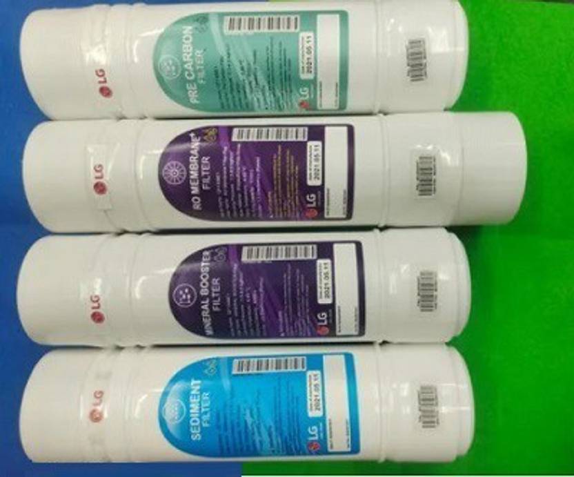Aqua Plus LG RO KIT WATER PURIFIER SOLID FILTER CARTRIDGE 4 IN ONE BOX ...