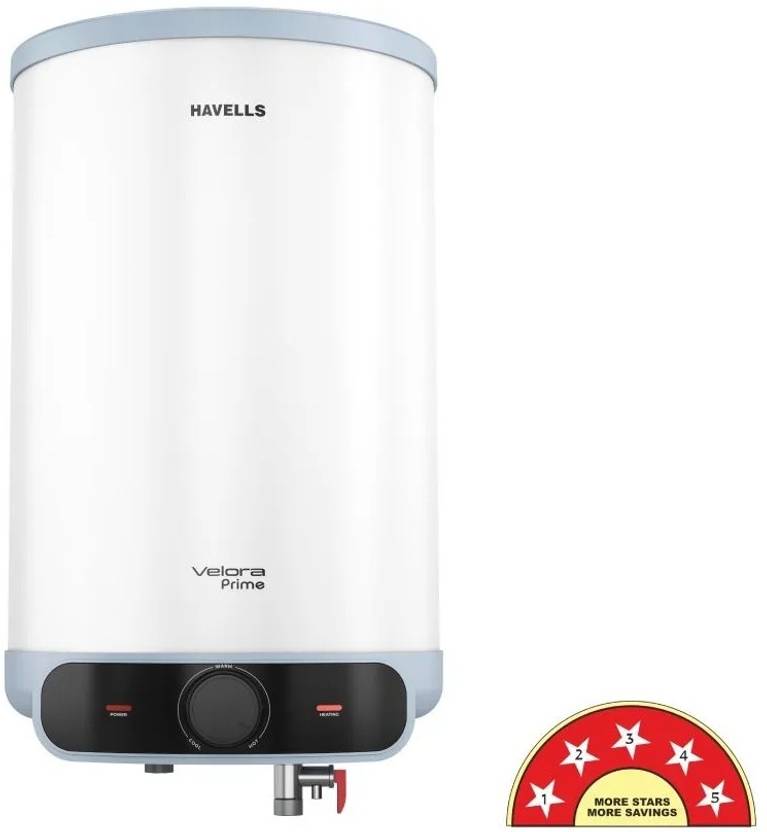 HAVELLS Velora Prime 15 Ltr Glasslined With 5 Year Warranty & Free ...