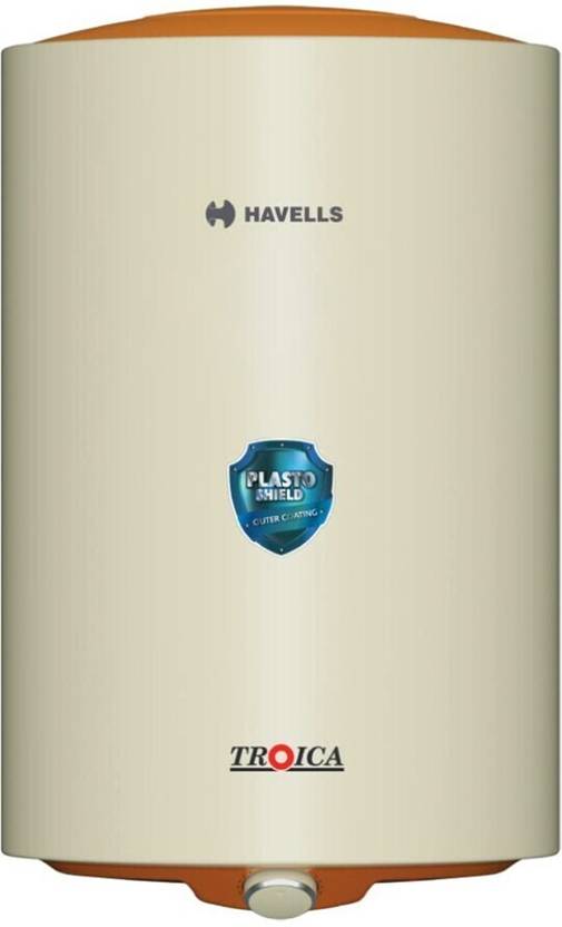 HAVELLS Troica 10 L Storage Water Geyser with Flexi Pipe Price in India ...