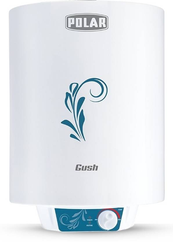 Polar WATER HEATER GUSH METAL GLASS LINED 6 LTR 6 L Storage Water ...