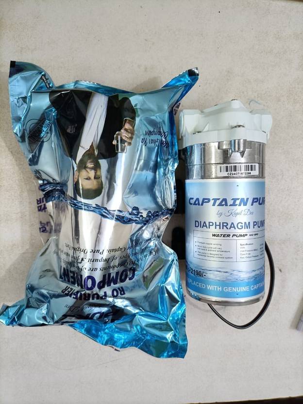 CREAMSON Captian Pure 100 GPD Ro Booster Pump Comfortable For all Brand ...