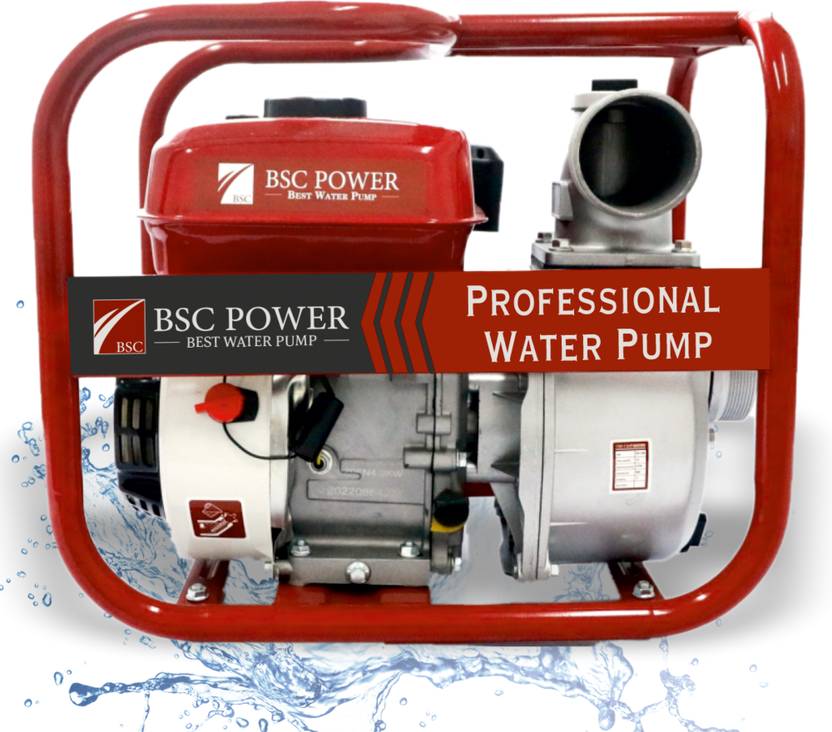 bsc power WP-30, 3 INCH OUTLET, 7.5 HP PETROL ENGINE, DISCHARGE 40M ...
