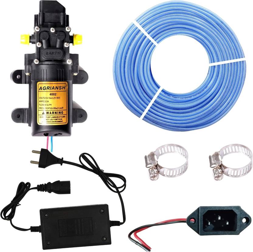 Agriansh Heavy Duty 12VDC Sprayer 110 PSI Pump Motor Kit Diaphragm ...