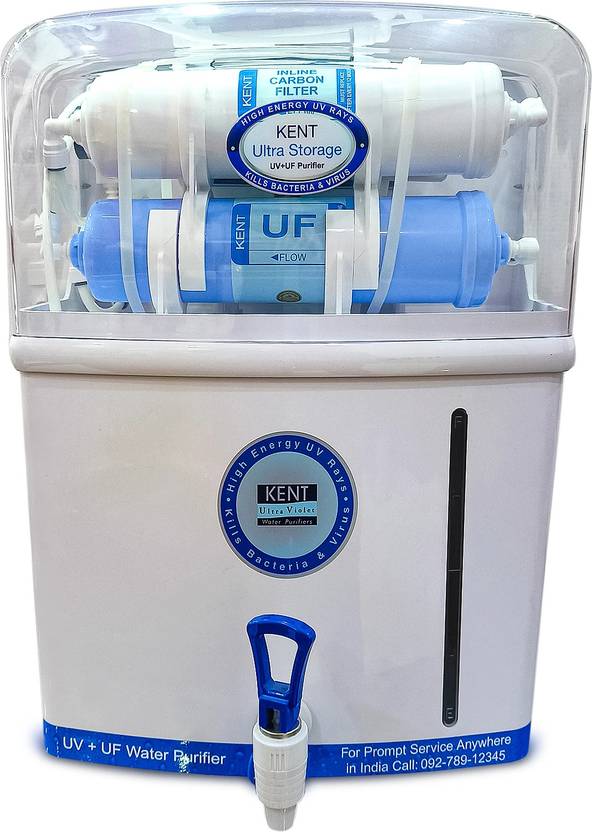 KENT ULTRA STORAGE 8 L UV + UF Water Purifier Suitable for Tap ...