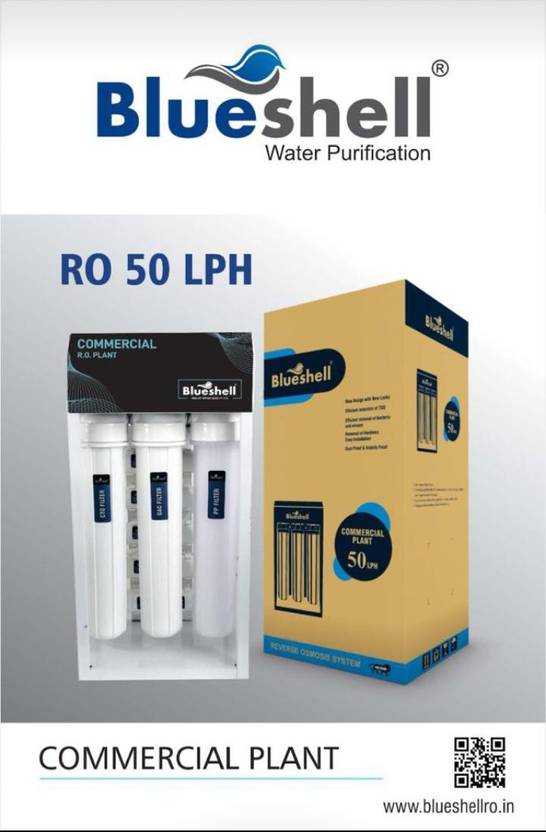 Blueshell FRP 50LPH 50 L RO + UV Water Purifier - Blueshell : Flipkart.com