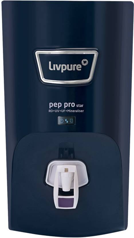 LIVPURE LIV-PEP-PRO-STAR. 7 L RO + UV + UF + Minerals Water Purifier ...