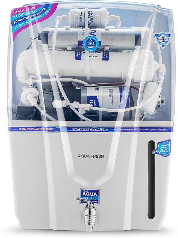 Aqua Fresh Omega Audy+Ro+Uv+Uf+Tds+mineral 12 L RO + UV + UF + TDS ...