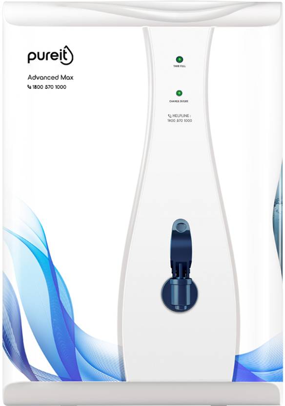 Pureit by HUL Advanced Max 6 L Mineral RO + UV + MF + MP Water Purifier ...