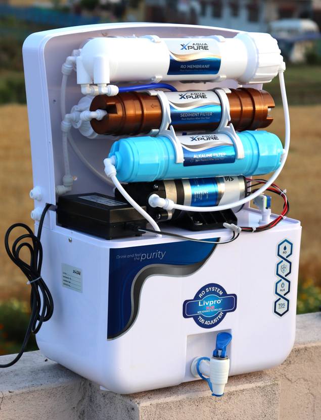 Livpro Plus Aqua Pure COPPER + ALKALINE 8 Stage Best Water Purifier 12 ...