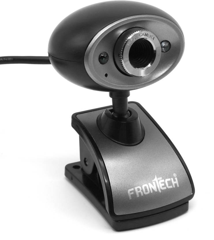 Frontech FT-2254 USB 2.0 Webcam-640x480 Resolution|CMOS Sensor| Built ...
