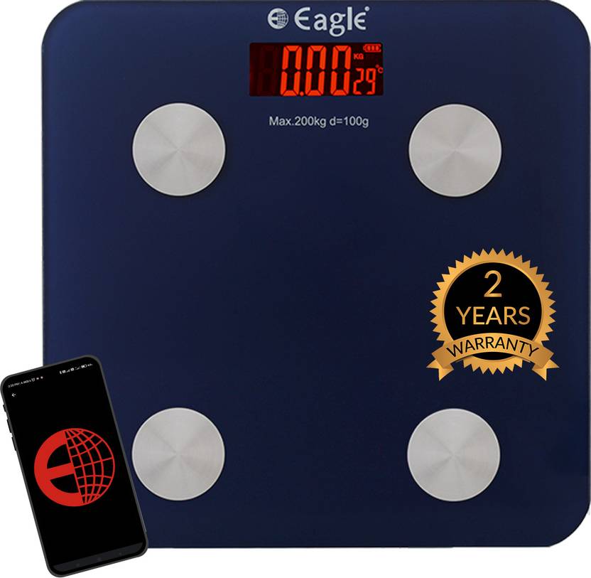 EAGLE EBS7007E Smart Digital Weight Machine for Body BMI,Bathroom Scale ...