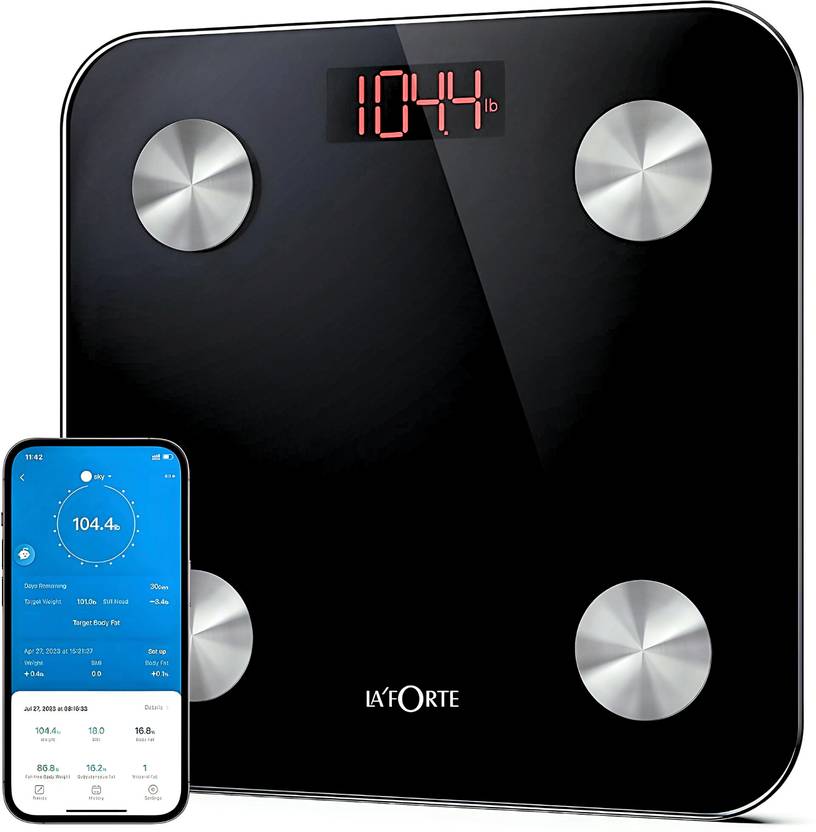 LA'FORTE Smart Digital Weighing Scale Weighing Scale Price in India ...