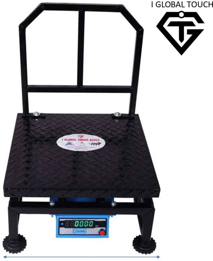 I GLOBAL TOUCH 150KG FRONT AND BACK DUAL DISPLAY (400 X 400mm) Weighing ...